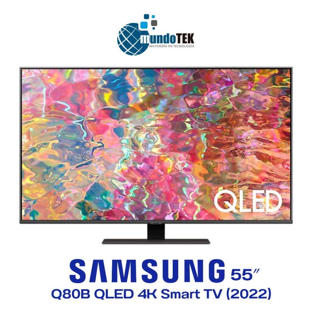 SAMSUNG Q80B QLED 4K Smart TV 55" (2022) - MundoTek.com.ec | Mayoristas en Tecnología